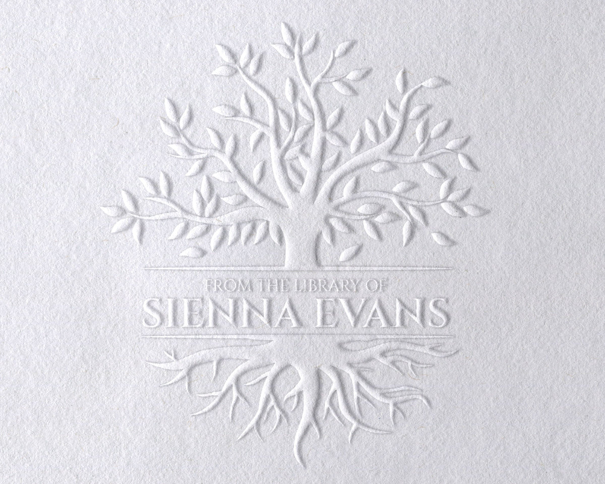 Custom Library Book Embosser - Nature Lover Collection – Stampful